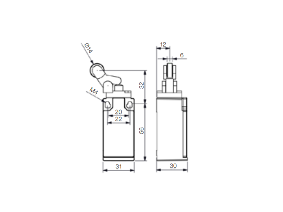 Chave Fim de Curso WEG LSW PF12 P11 15229340